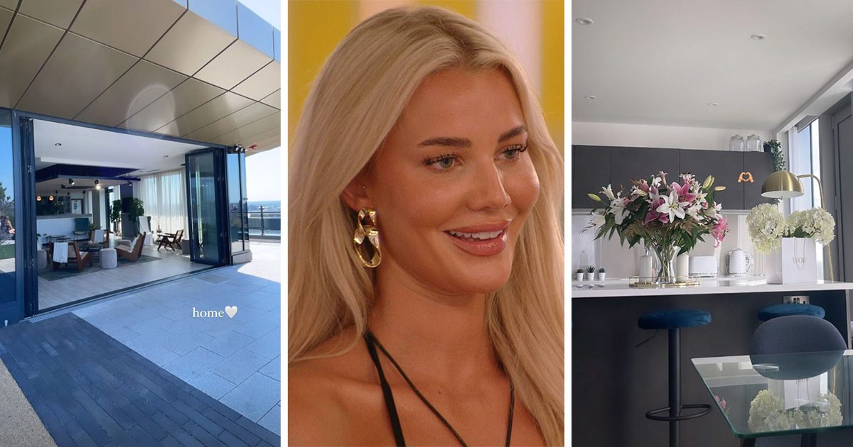 Inside Grace from Love Island's fancy Manchester penthouse home