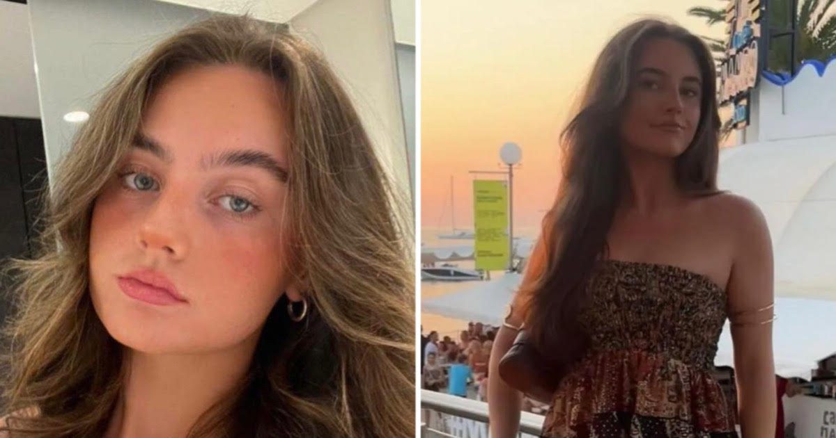 Student Emma Ramsay pictured after falling from Ibiza balcony