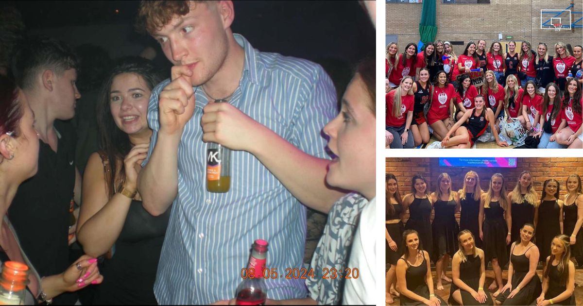 Bottoms up: Two Cardiff University sports teams are official VK ambassadors