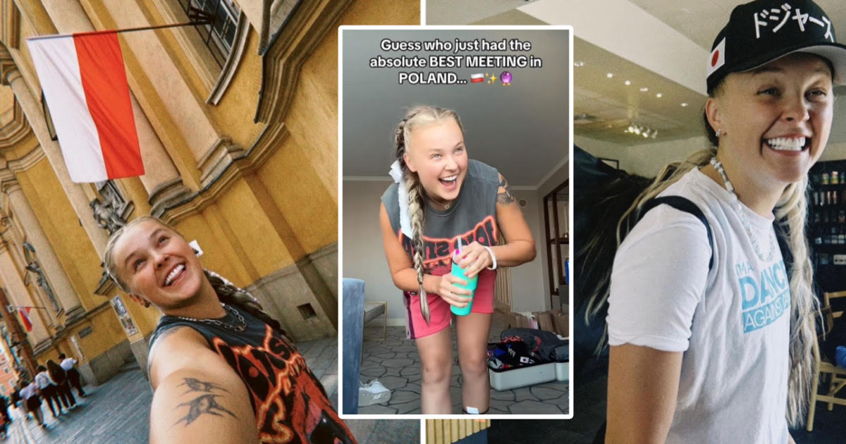Wait, JoJo Siwa is actually in talks to represent Poland at Eurovision 2025