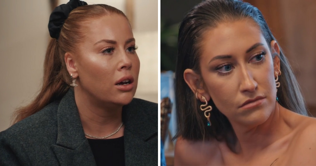 Polly apologised to Hannah off camera during MAFS UK retreat
