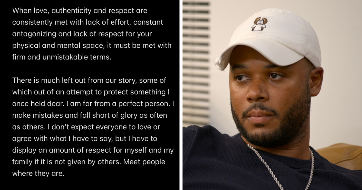 Tim from Love Is Blind reveals where he and Alex stand now on Instagram