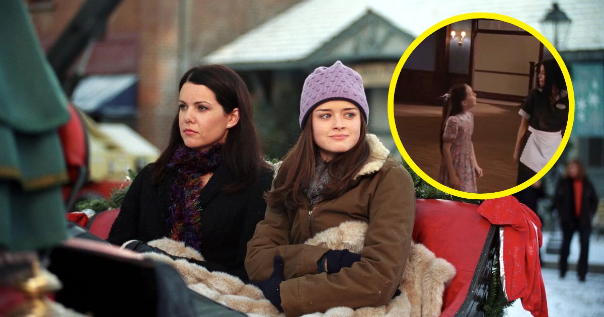 This Gilmore Girls deleted scene shows young Lorelai and Rory