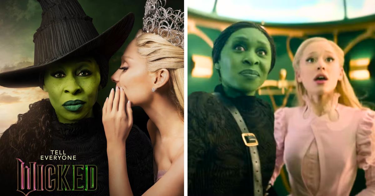 The overly petty Wicked poster drama with Ariana Grande, explained