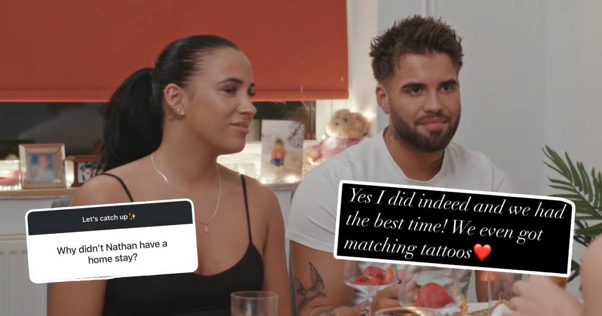 Lacey reveals why homestay with Nathan was cut from MAFS UK