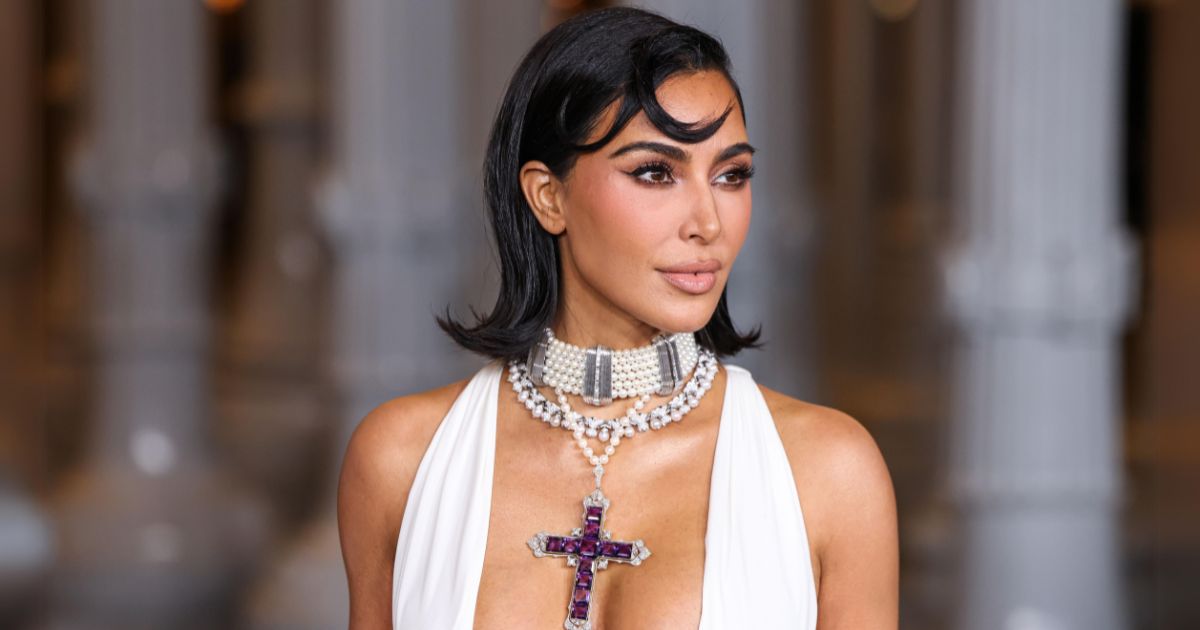 Kim Kardashian slated wearing Lady Diana's $200k cross necklace