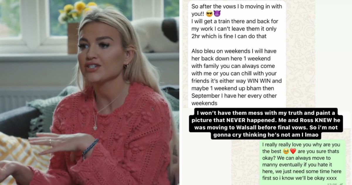 Sacha reveals Ross agreed to move to her before MAFS final vows
