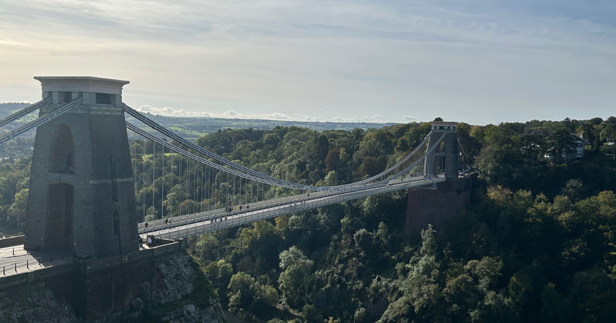 Um, Bristol's Clifton Suspension Bridge has quit X due to a 'rise of ...