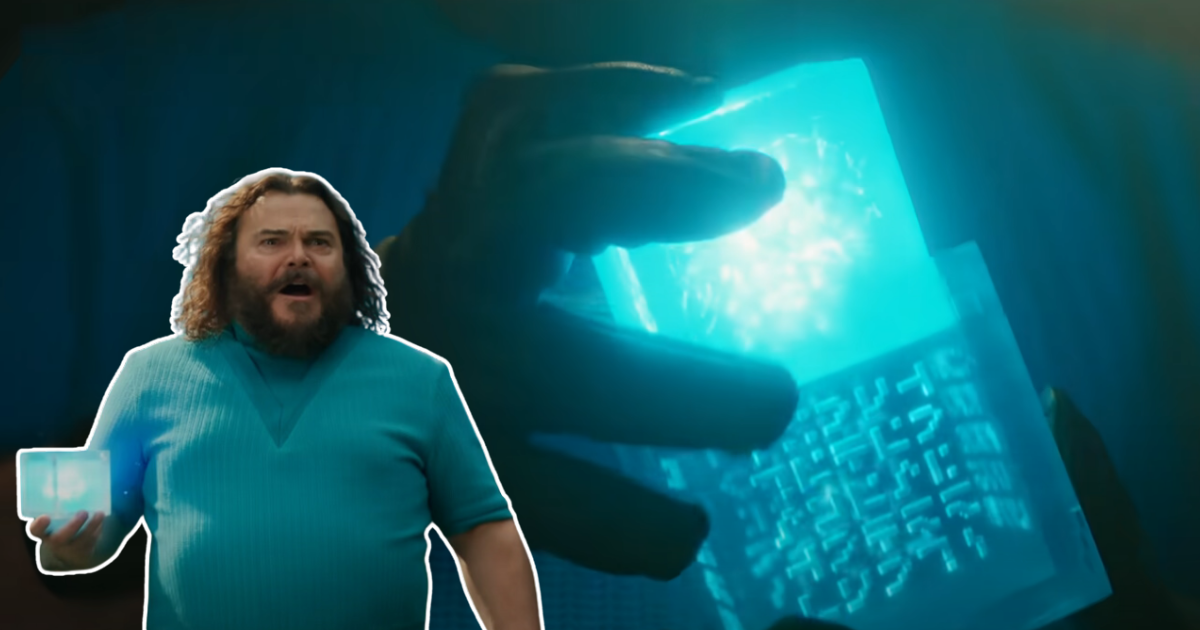 Decoded: Here's what the Minecraft movie trailer blue cube means