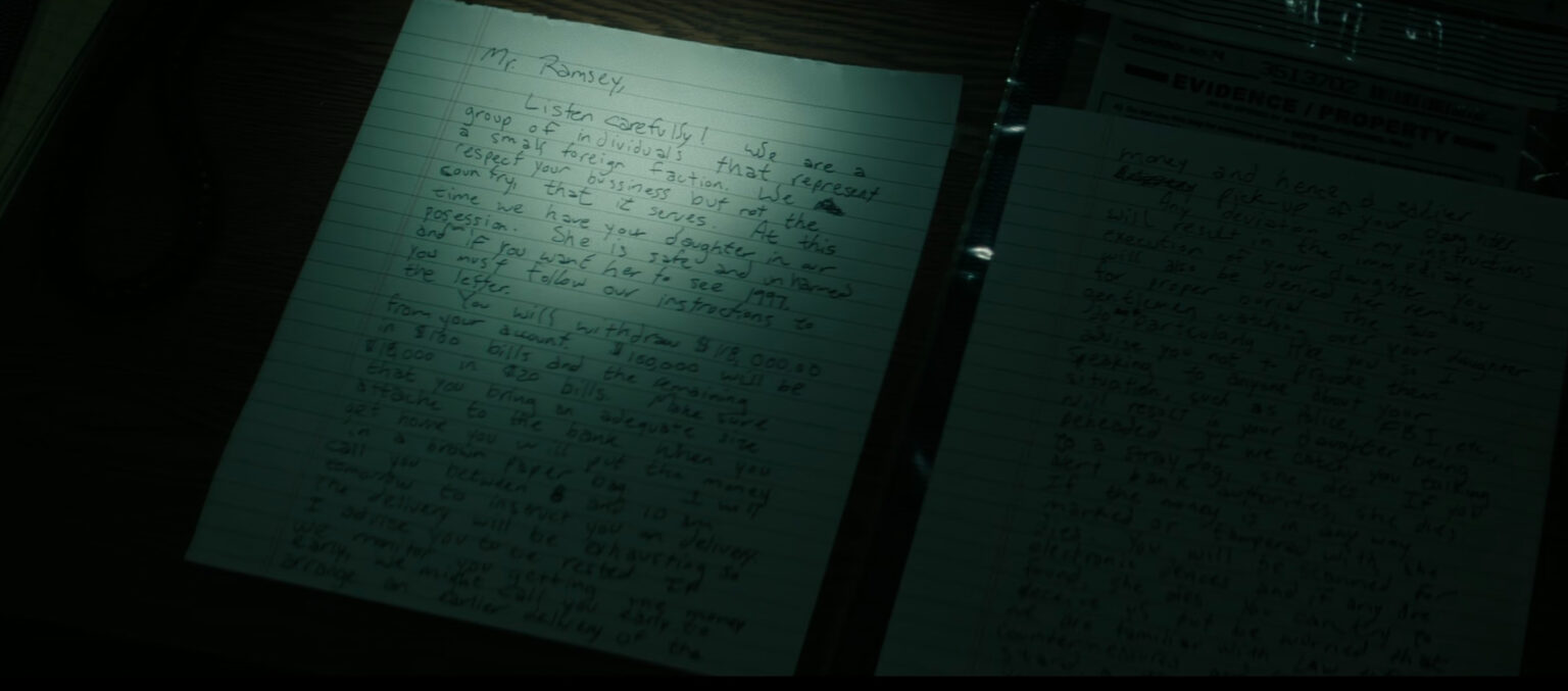 JonBenét Ramsey ransom note left in family home in full