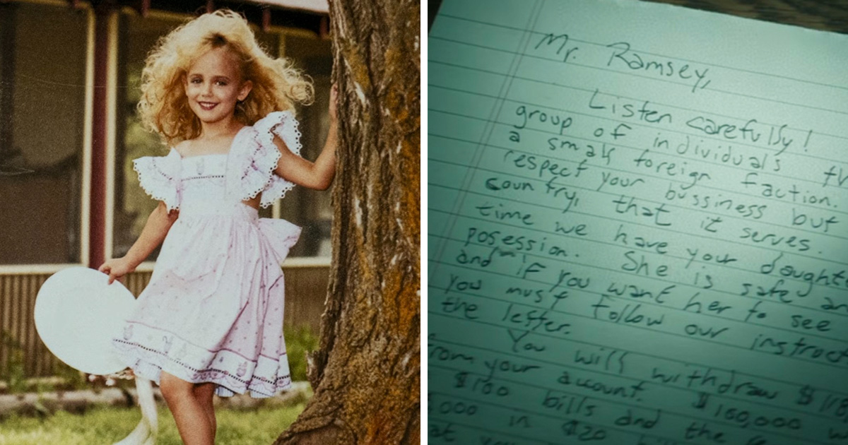 JonBenét Ramsey ransom note left in family home in full
