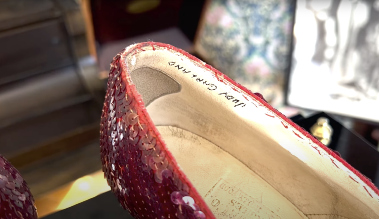 Wow, the original ruby slippers from The Wizard of Oz are being sold ...