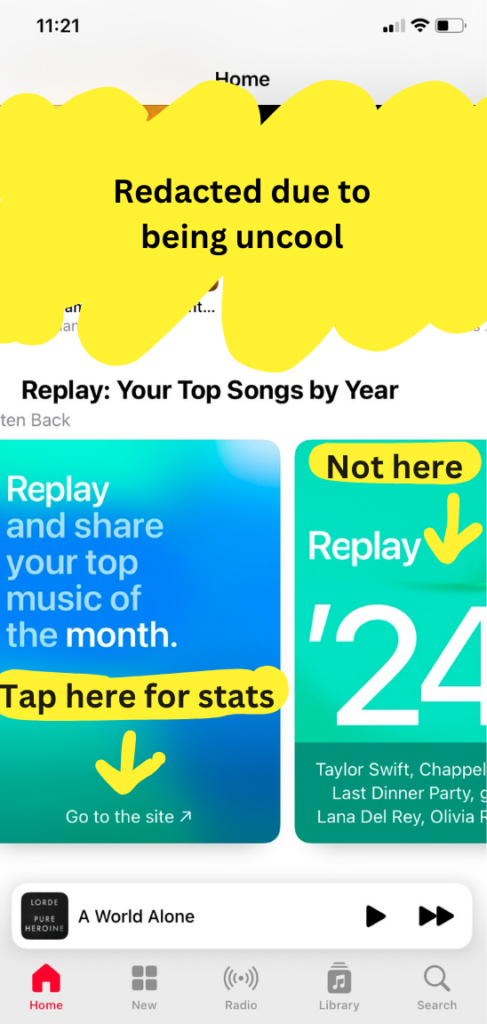 How to see your Apple Music Replay 2024 and stats for each artist