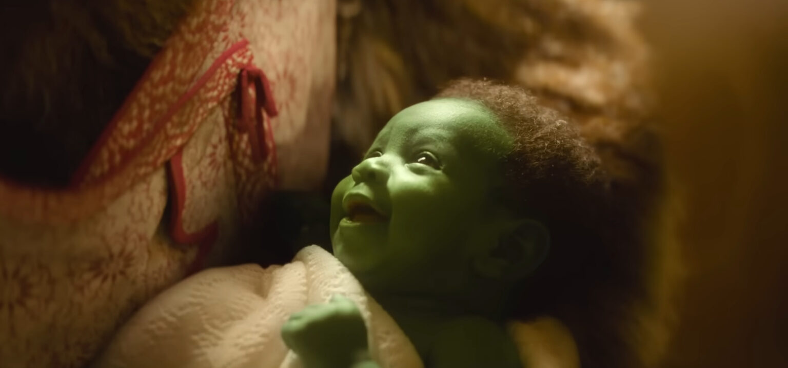 Here's the reason Elphaba has green skin in Wicked