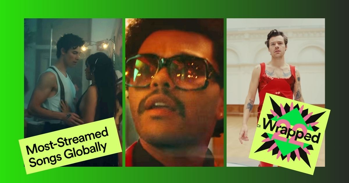 Here are the top Spotify Wrapped songs over the years