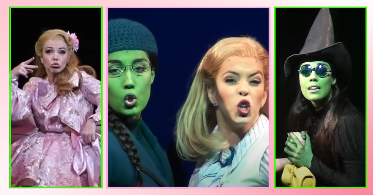 I'm currently obsessed with Wicked in Brazil