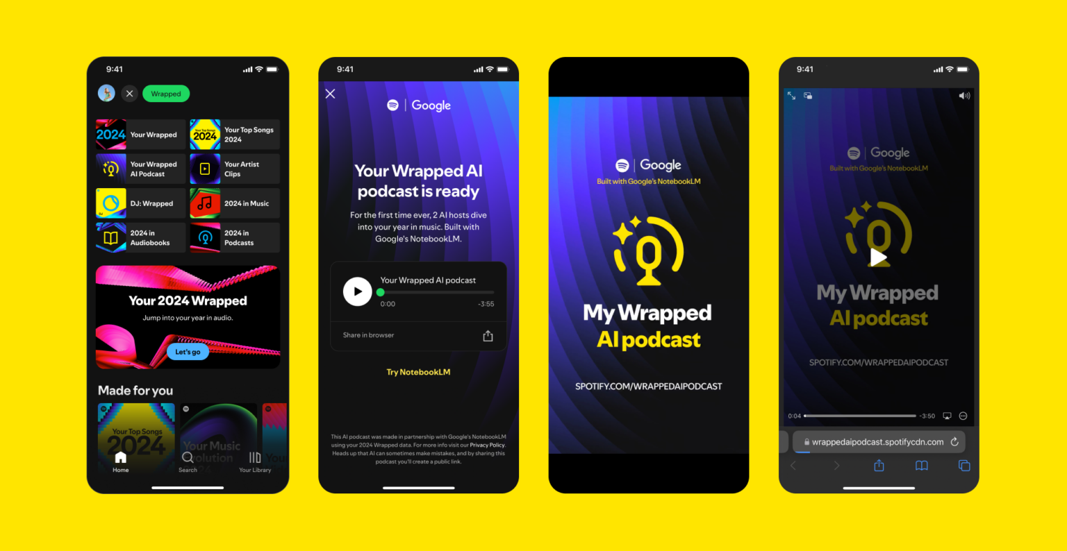 What is this? How to find your Spotify Wrapped 2024 AI podcast