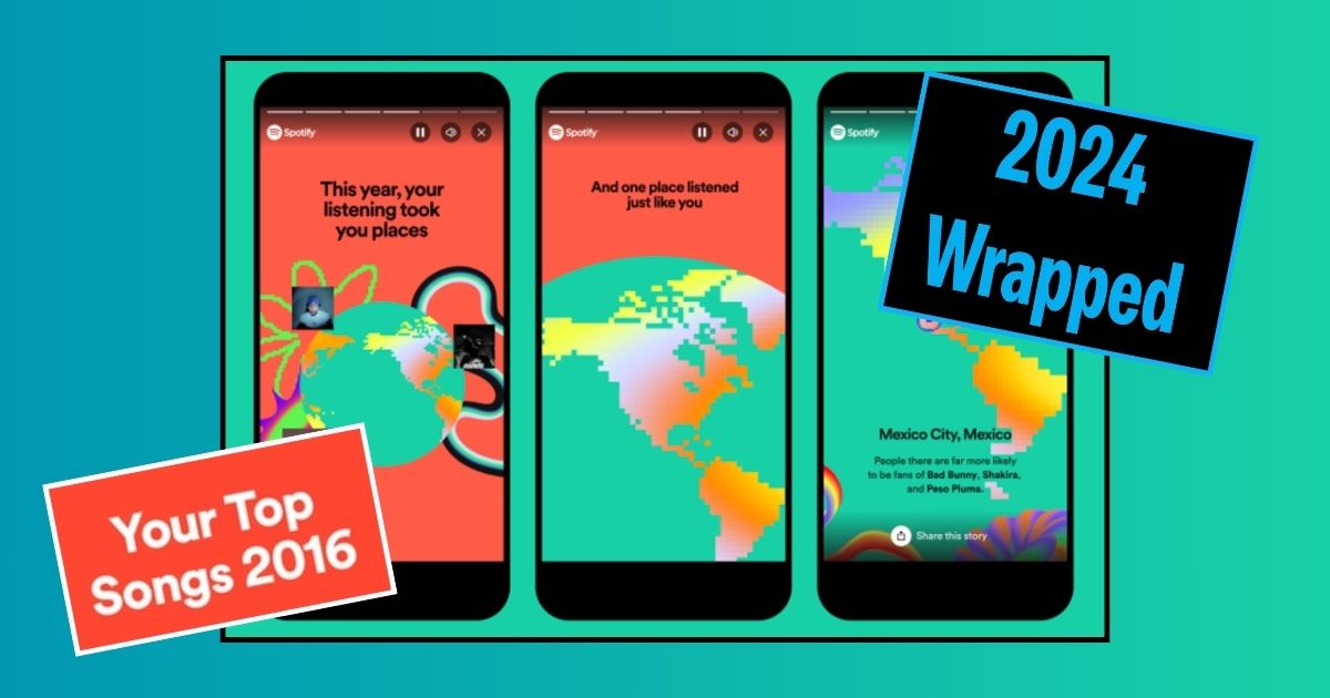 How much Spotify Wrapped has changed since its 2016 deubt