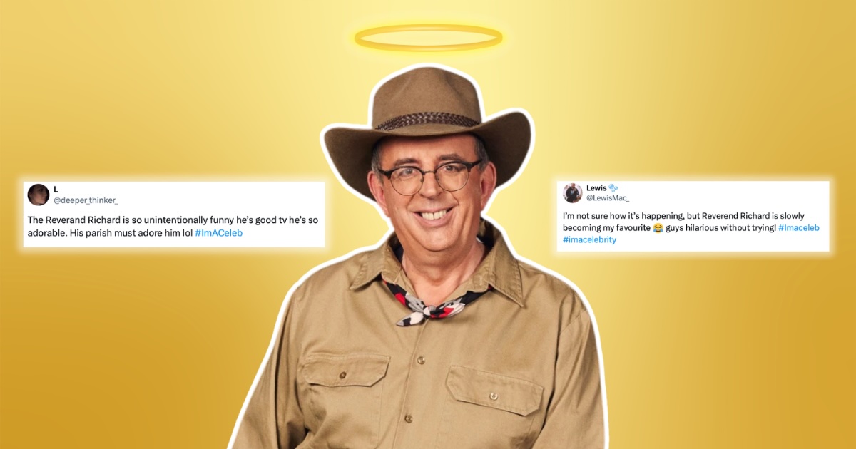 An iconic roundup of all Reverend Richard Coles' most comical I'm A ...