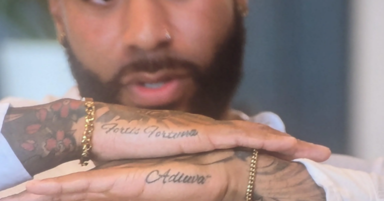 Nick got the exact same tattoo as J.R. on The Ultimatum and I can't