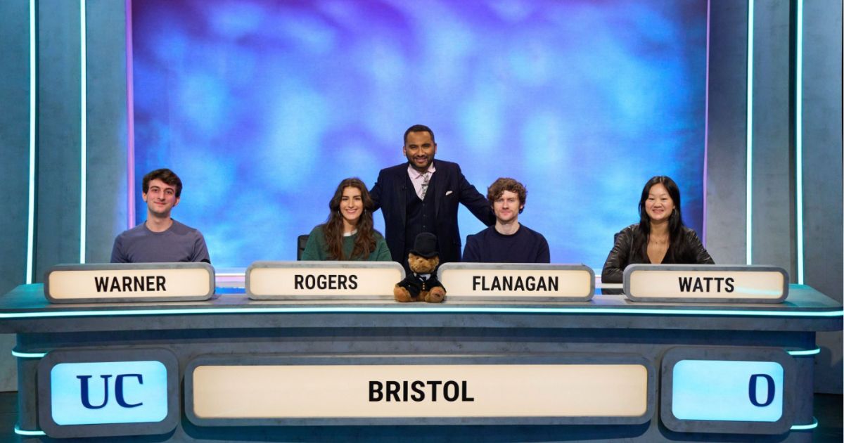 Bristol Uni team win in 'tight' quarter-final of University Challenge