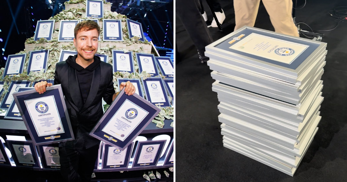 Beast Games broke over 40 Guinness World Records, here's what they are