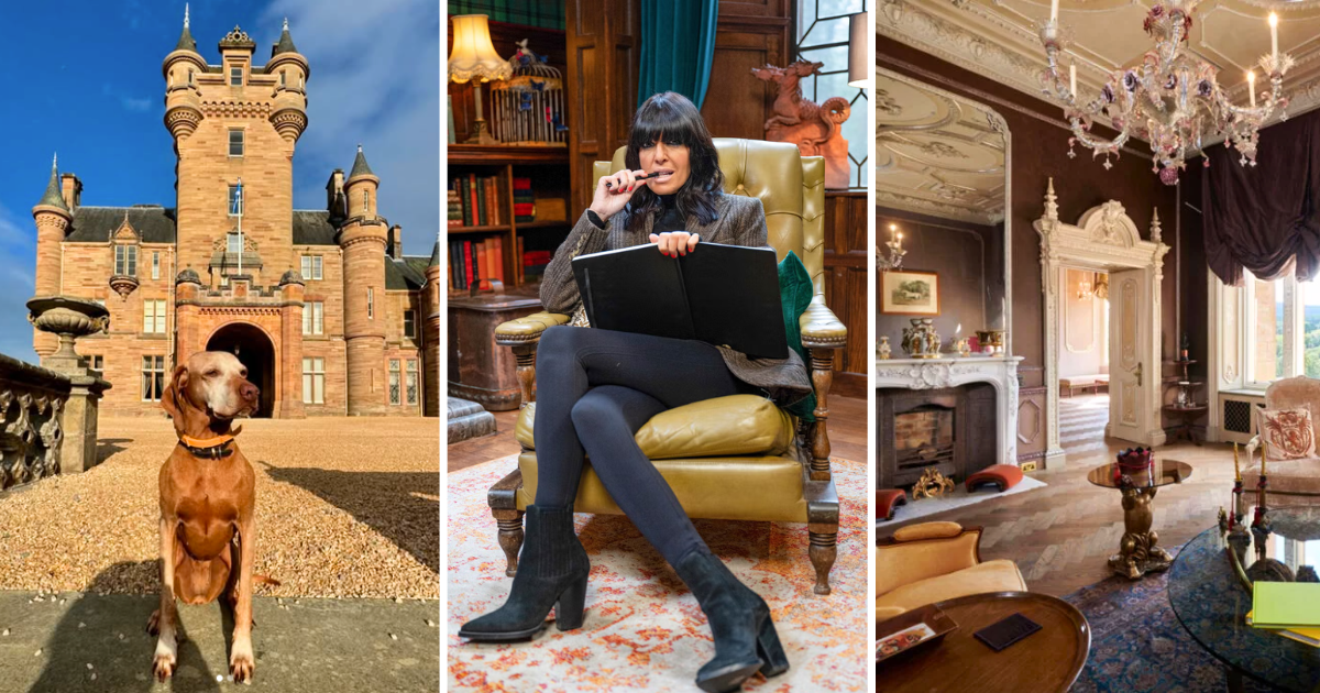 Inside the posh castle in The Traitors, which you can hire for parties