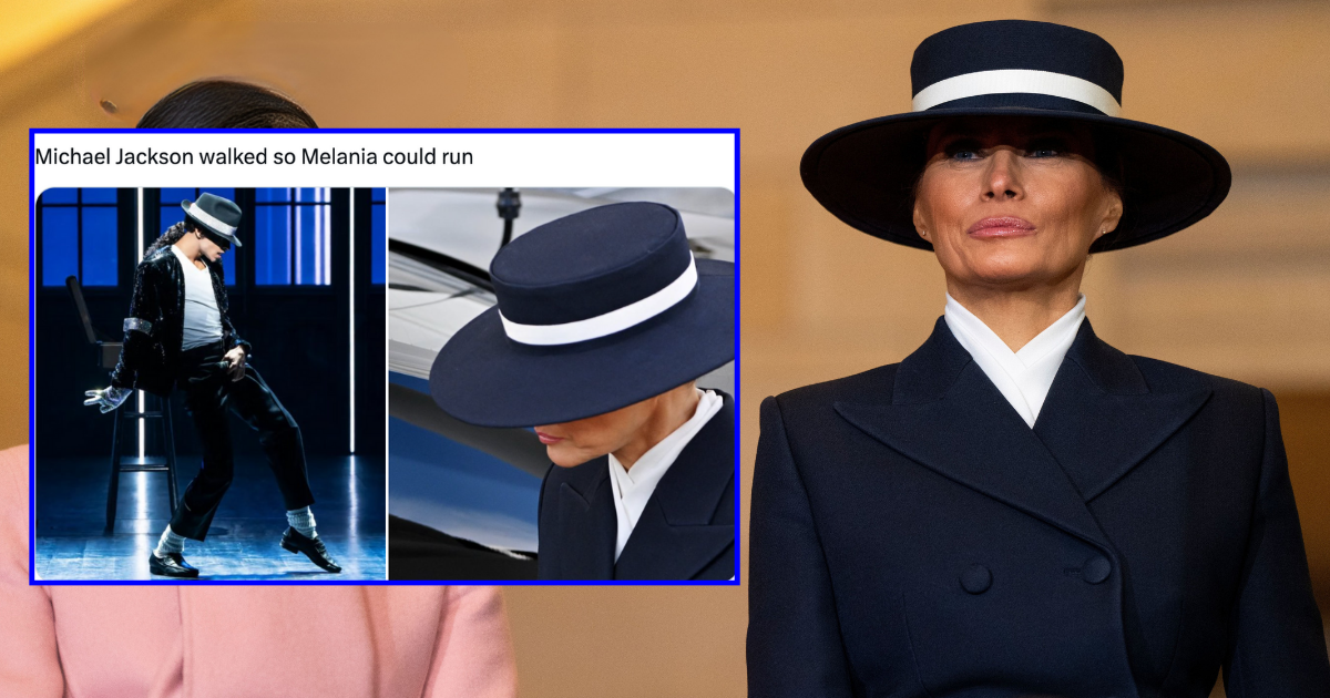 Here are 18 of the funniest Melania Trump hat memes