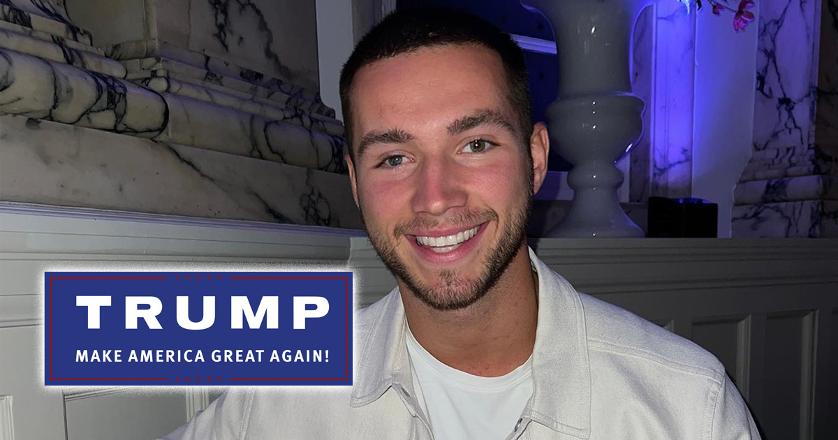 Love Island star Ron is a Trump supporter and preaches about it