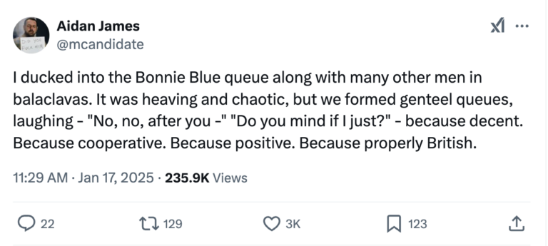 Here are 16 memes about Bonnie Blue’s 1,000 men queue