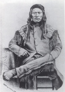 Red Feather in American Primeval is based on the actor's ancestor