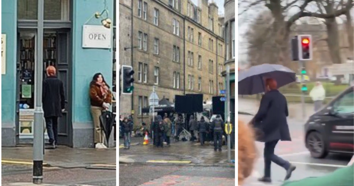 David Tennant spotted in Edinburgh filming new season of hit TV show
