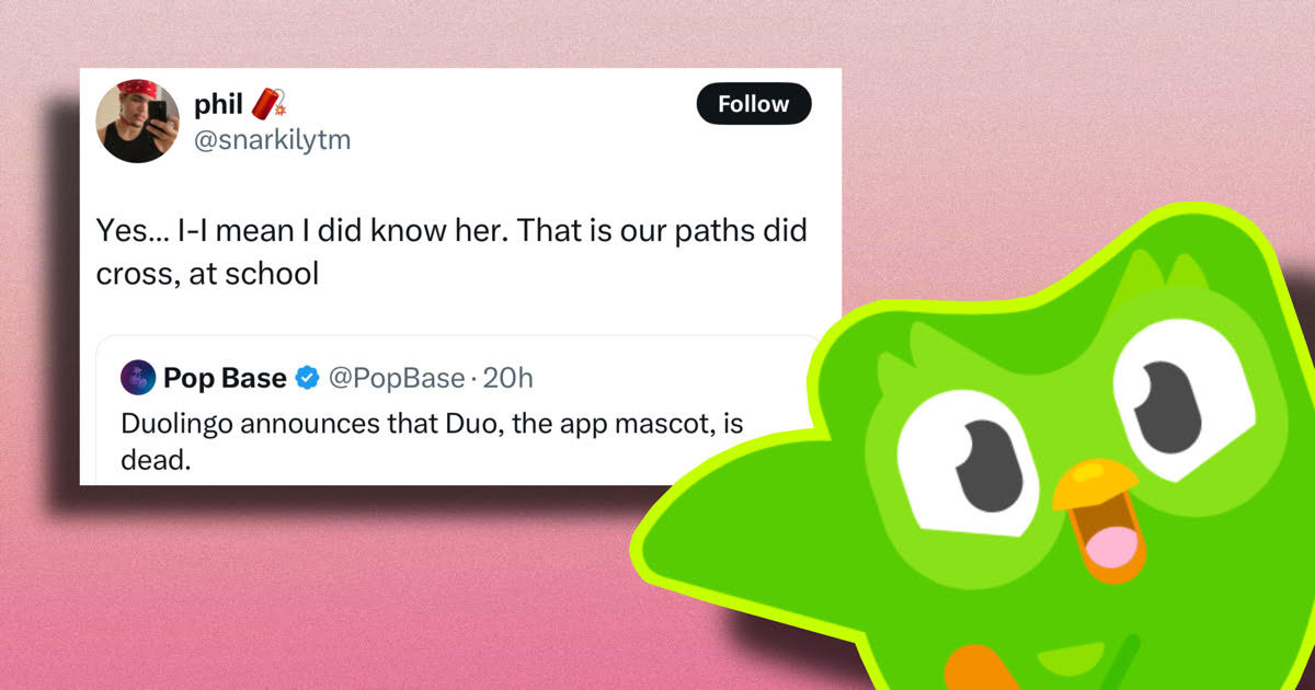 Mourn death of Duo the Duolingo owl with these funny memes