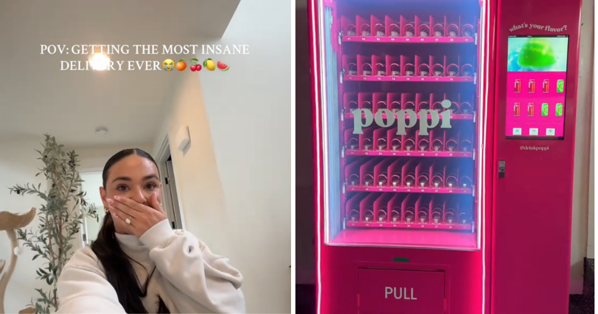 Here's why everyone is dragging soda campany, Poppi, over vending machines