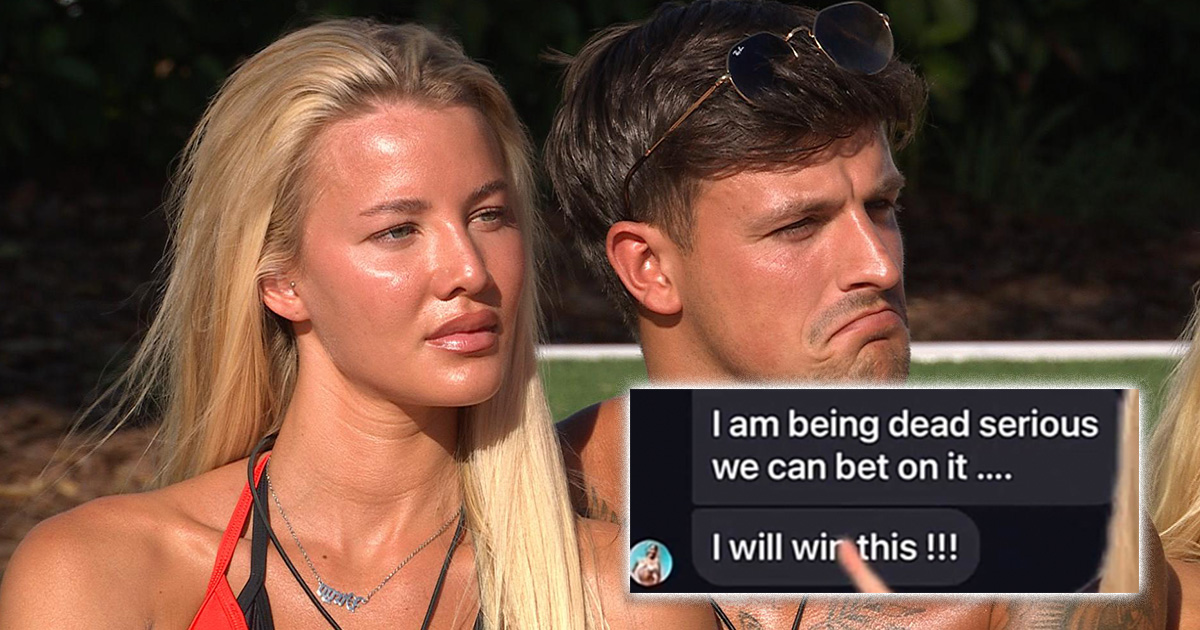 Here are the apparent texts Grace sent before Love Island All Stars