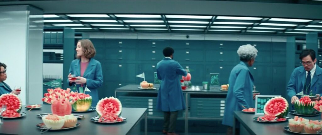 Severance creator explains how show made Irving melon head