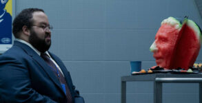 Severance creator explains how show made Irving melon head