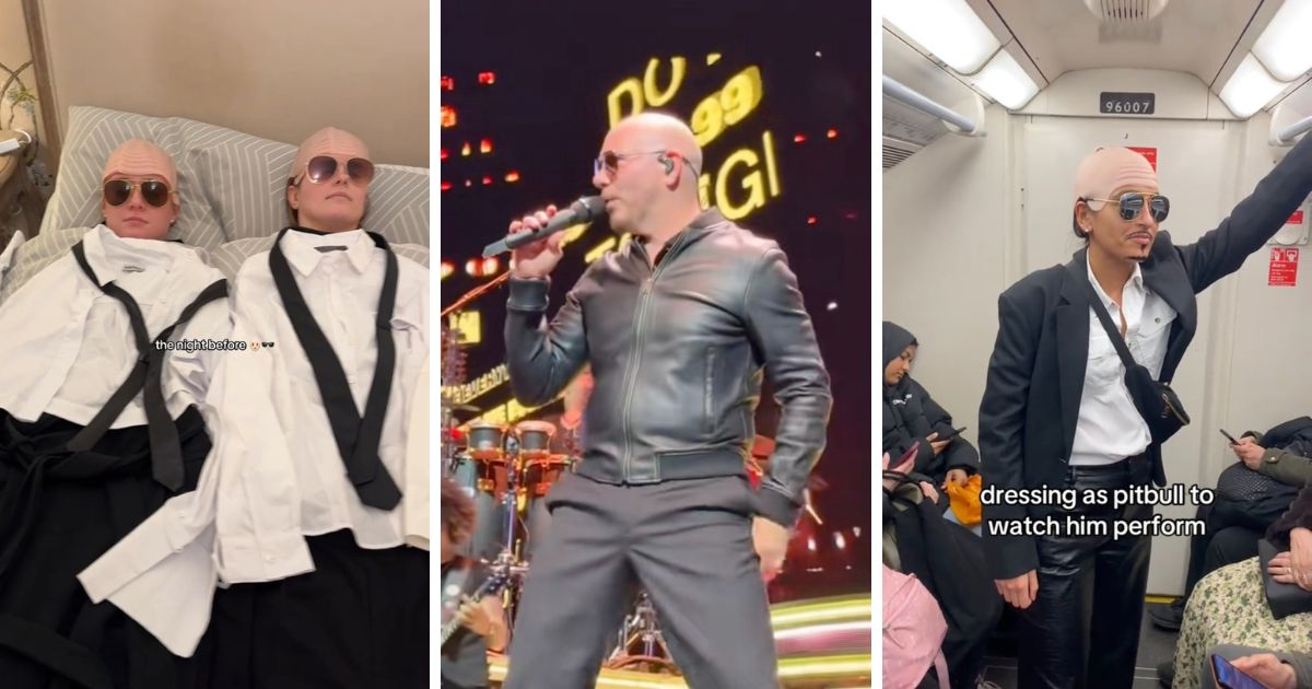 The best costumes at the London o2 Arena Pitbull concert