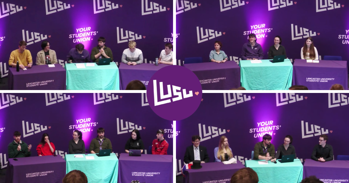 From drug culture to rent: The LUSU candidiate questions discussions ...