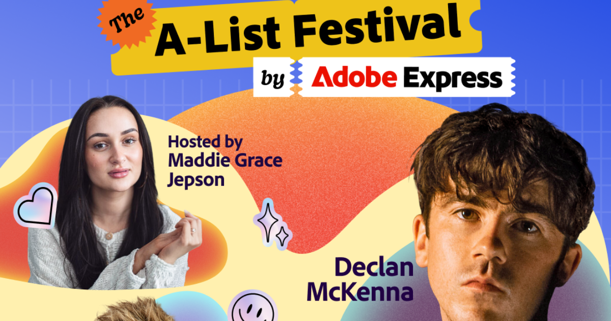 Adobe Express’ A-List Festival is 2025’s ultimate vibe and it's totally ...