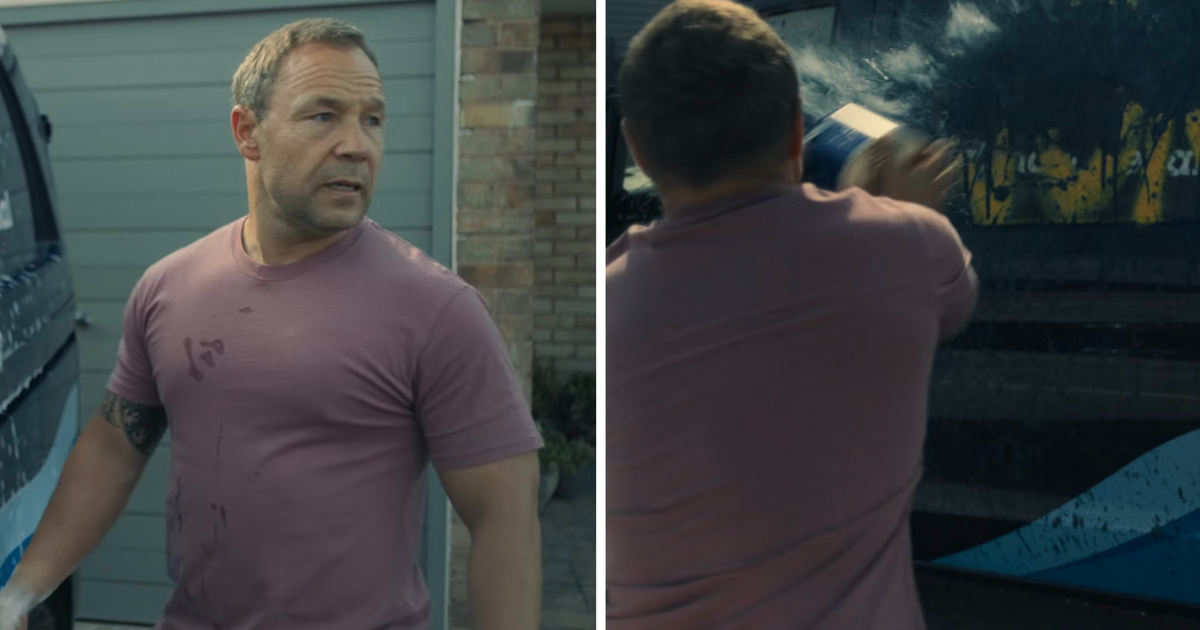 Netflix reveals sneaky way it filmed Adolescence van paint scene