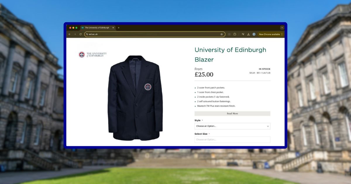 University of Edinburgh introduces mandatory uniform