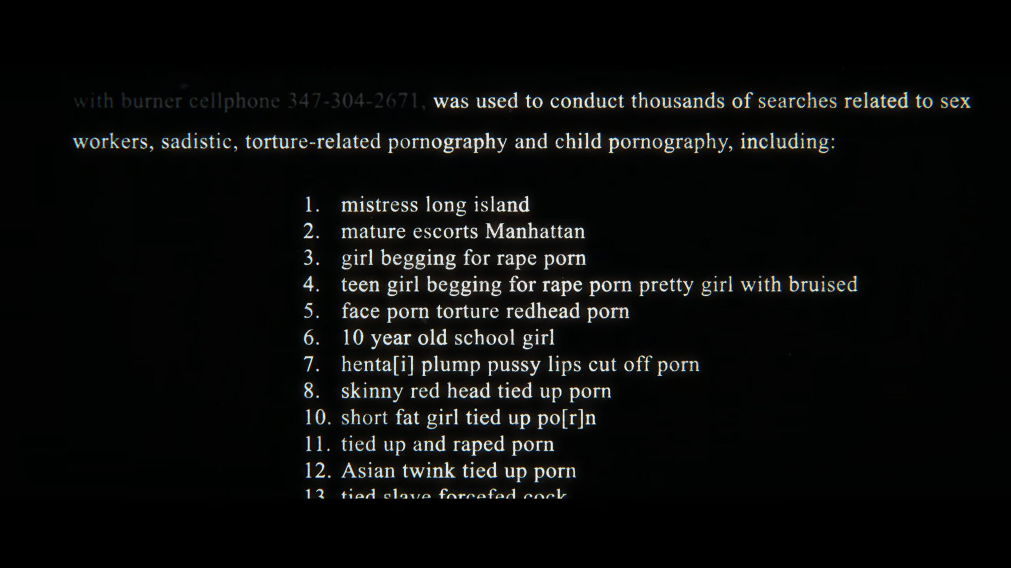 The creepy Google searches found on Rex Heuermann's computer