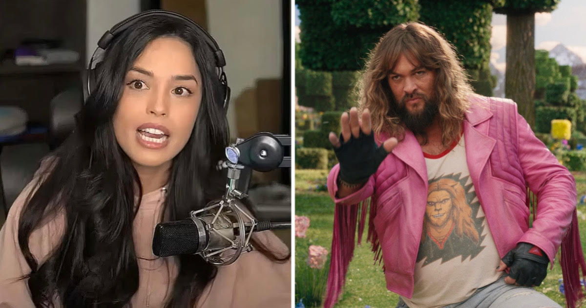 Valkyrae says Minecraft film cut her after Jason Momoa comments