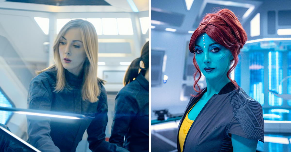 The reason Elena is blue in Black Mirror's USS Callister Into Infinity