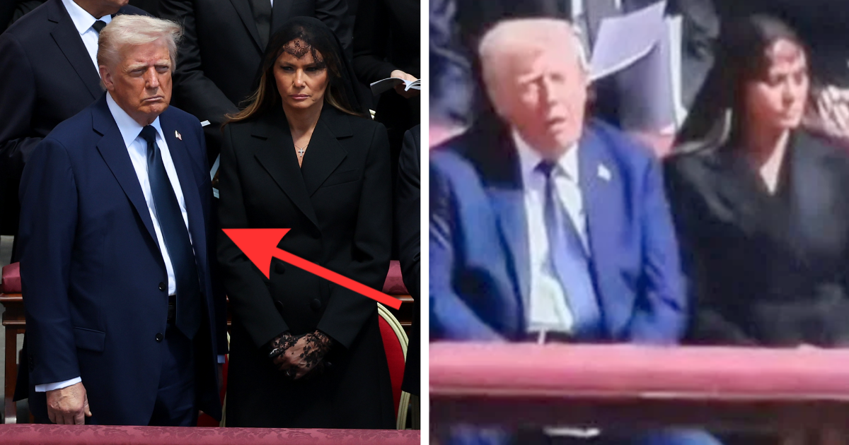 Six ways Donald Trump broke rules at Pope Francis' funeral