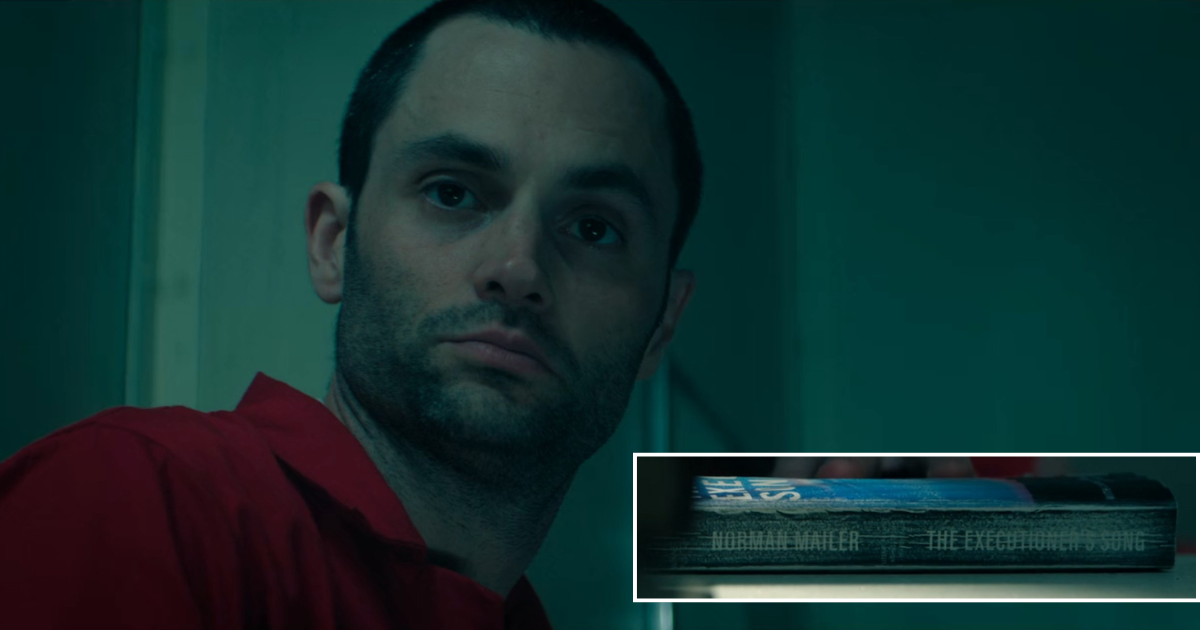 What book is Joe reading at the end of YOU season five, and why