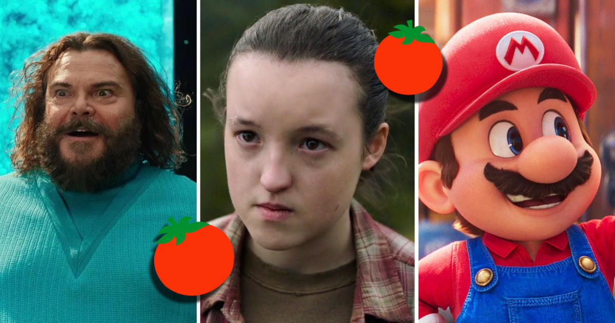 Ranking film and TV video game adaptations by Rotten Tomatoes