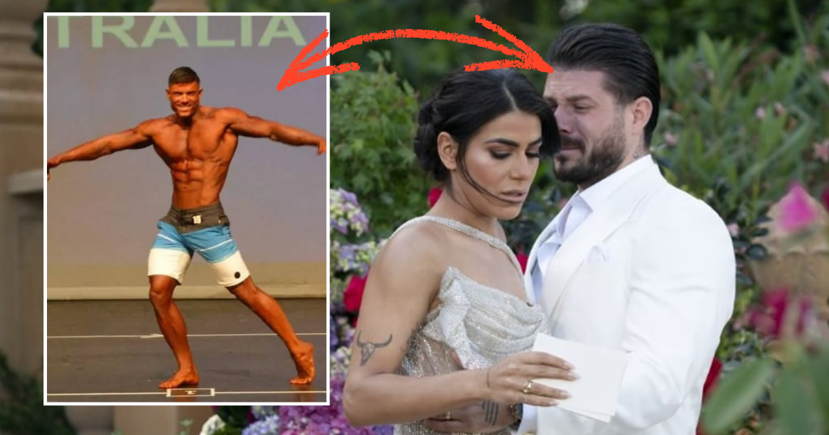 Paul's bodybuilding pics show him before he met Carina on MAFS