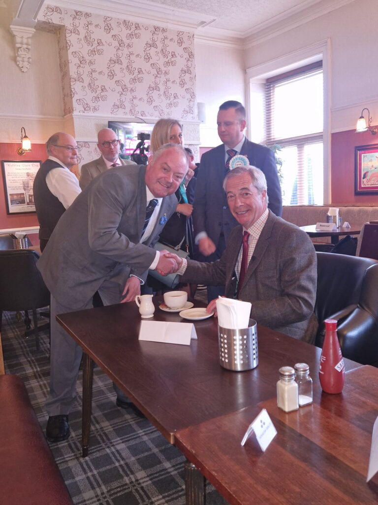 Erm, Reform UK has opened its first pub, and it's in Blackpool